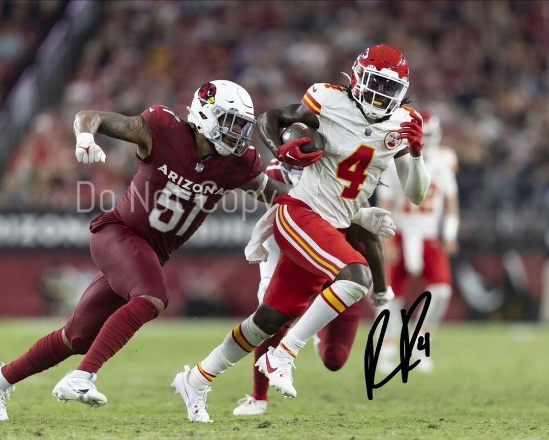 Rashee Rice Signed Photo 8X10 Rp Auto Autographed Picture Kansas City ...
