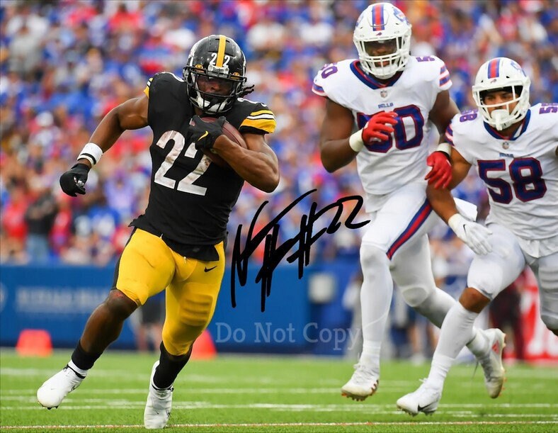 Najee Harris Signed Photo 8X10 Rp Auto Autographed Picture Pittsburgh ...