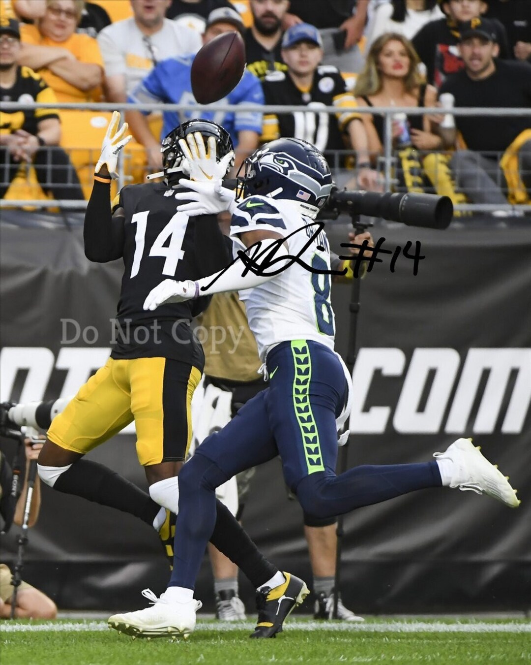 George Pickens Signed Photo 8X10 Rp Autographed Picture NFL Pittsburgh ...