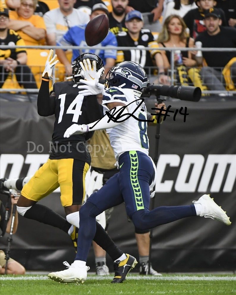 George Pickens Signed Photo 8X10 Rp Autographed Picture NFL Pittsburgh ...