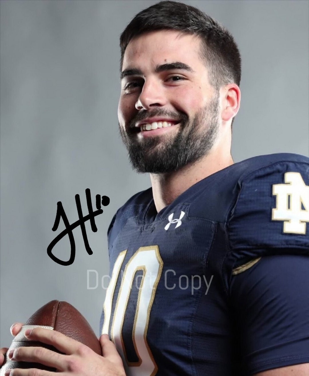 Sam Hartman Signed Photo 8X10 Rp Autographed Picture New Notre Dame QB ...