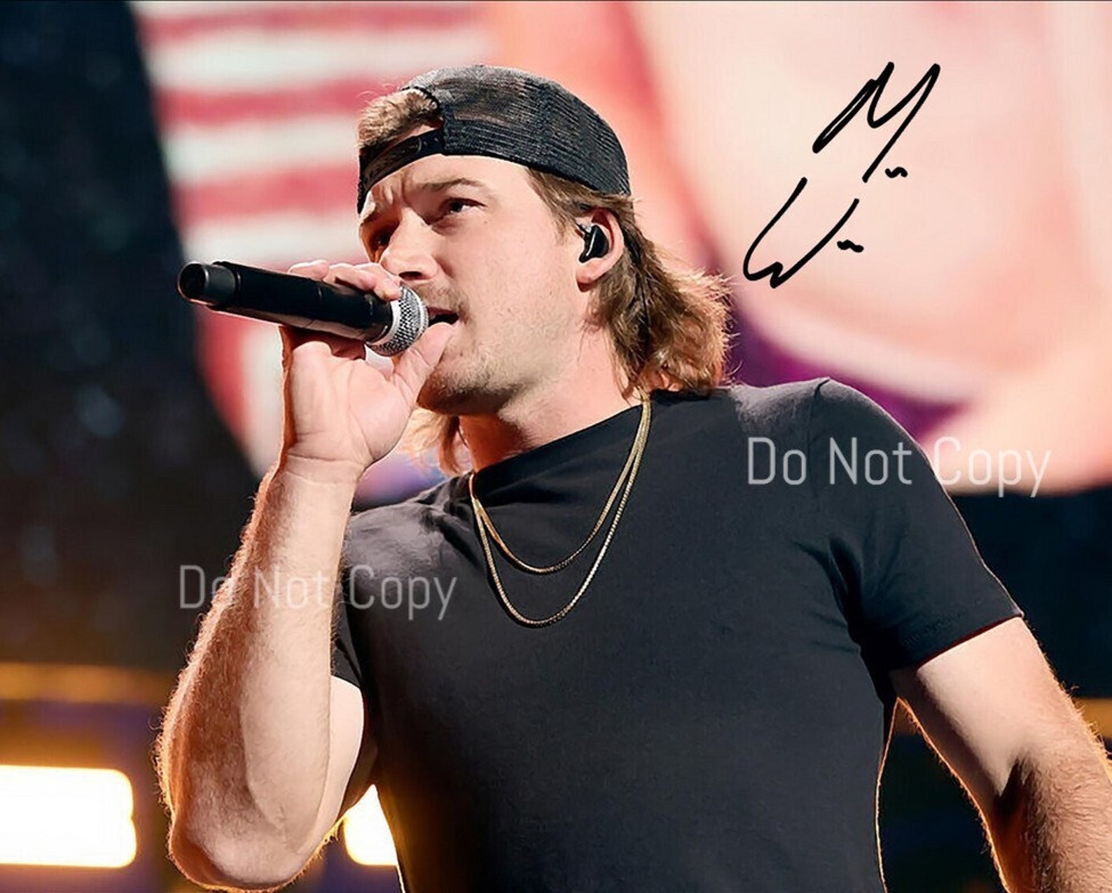 Morgan Wallen Signed Photo 8X10 Rp Autographed Picture One Day at A ...