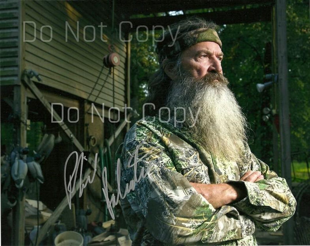 Phil Robertson Signed Photo 8X10 Rp Autographed Picture Duck Dynasty - Etsy