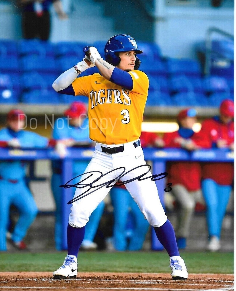 Dylan Crews Signed Photo 8X10 Rp Autographed Picture LSU Baseball - Etsy