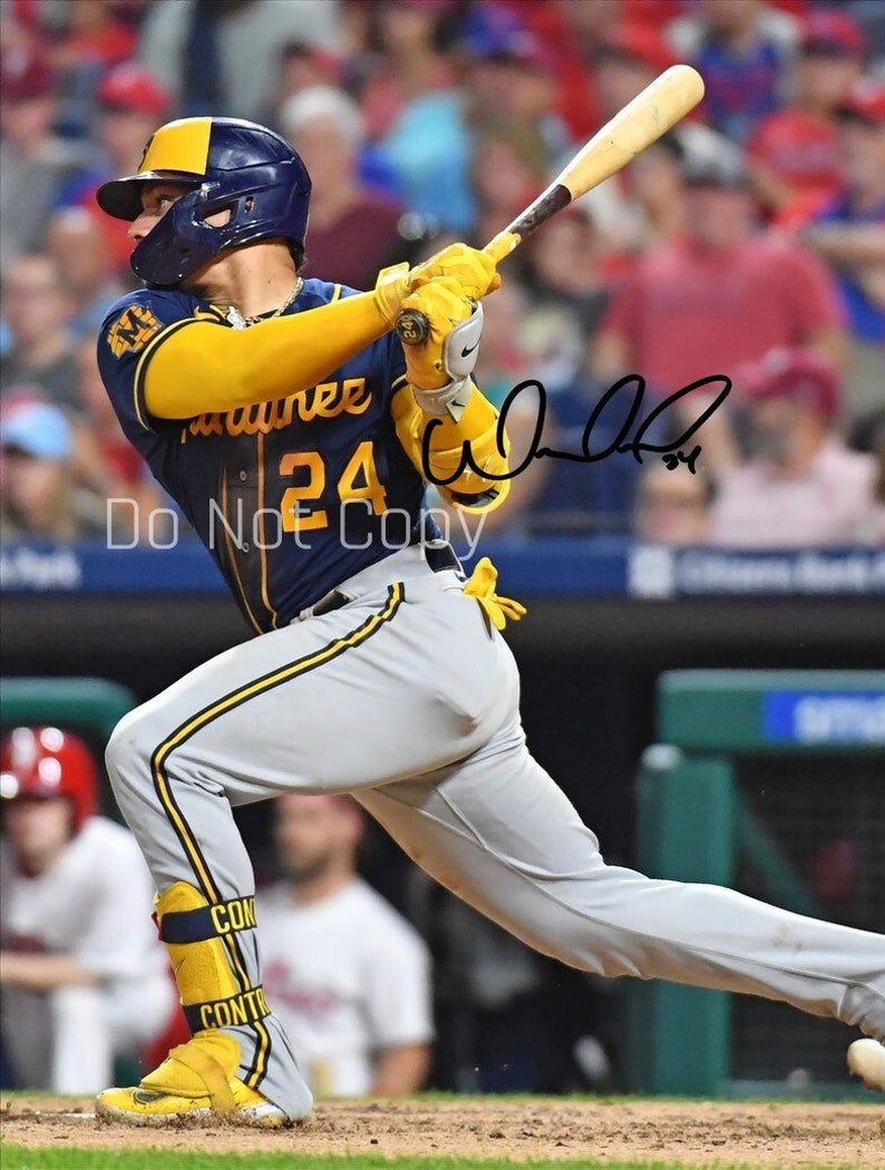 William Contreras Signed Photo 8X10 Rp Autographed Picture Milwaukee ...