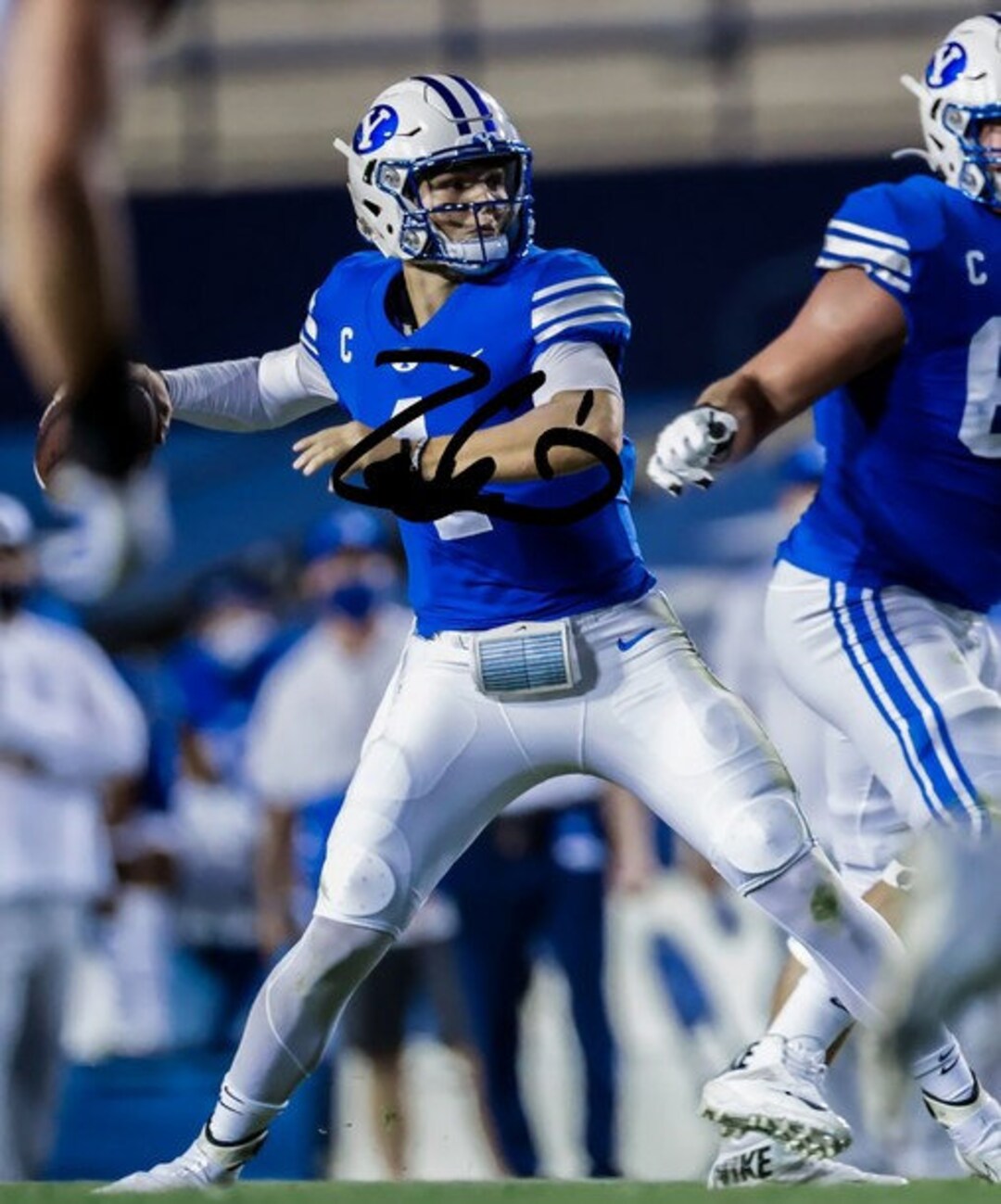 Zach Wilson Signed Photo 8X10 Rp Autographed BYU Football - Etsy