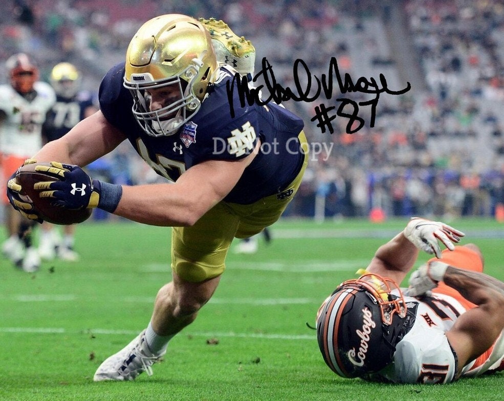 Michael Mayer Signed Photo 8X10 Rp Autographed Picture * Notre Dame ...