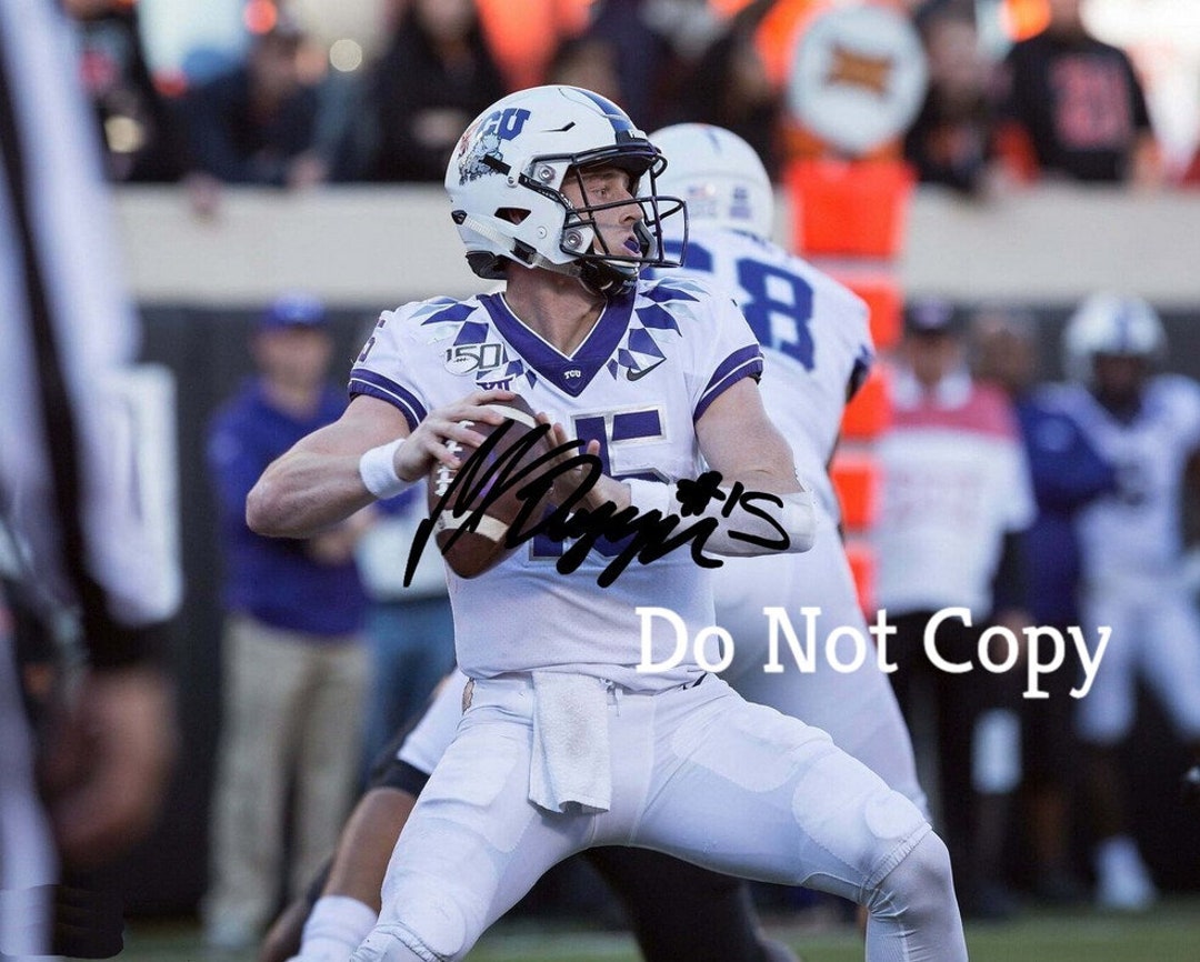 Max Duggan Signed Photo 8X10 Rp Autographed Picture TCU Football - Etsy