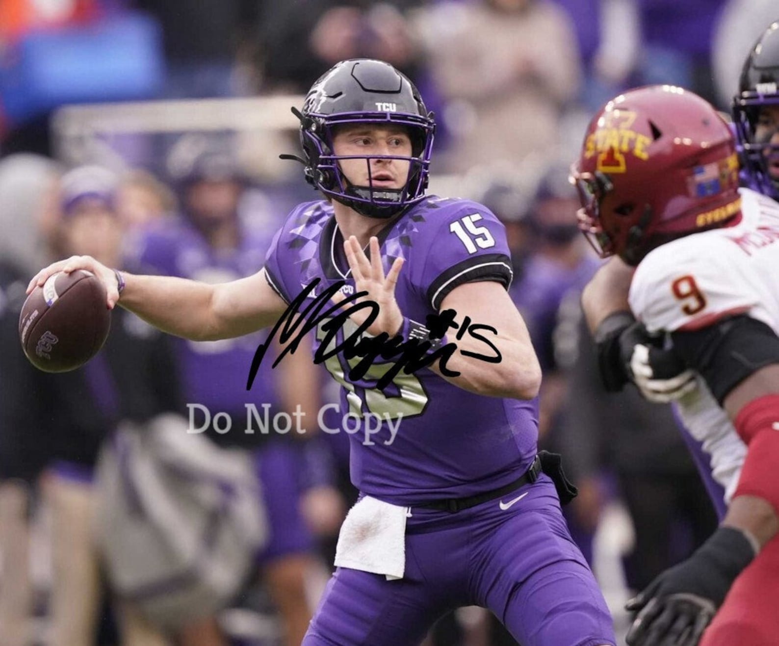 Max Duggan Signed Photo 8X10 Rp Autographed Photo TCU Football Auto - Etsy
