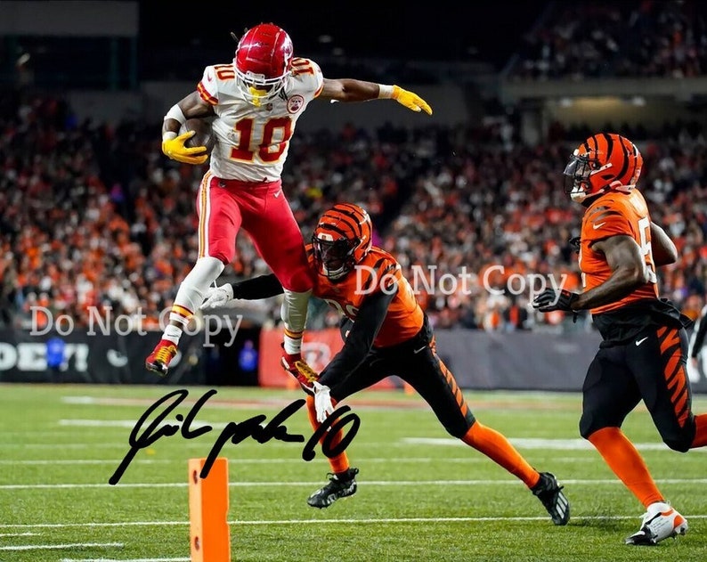 Isiah Pacheco Signed Photo 8X10 Rp Autographed Picture * Kansas City ...