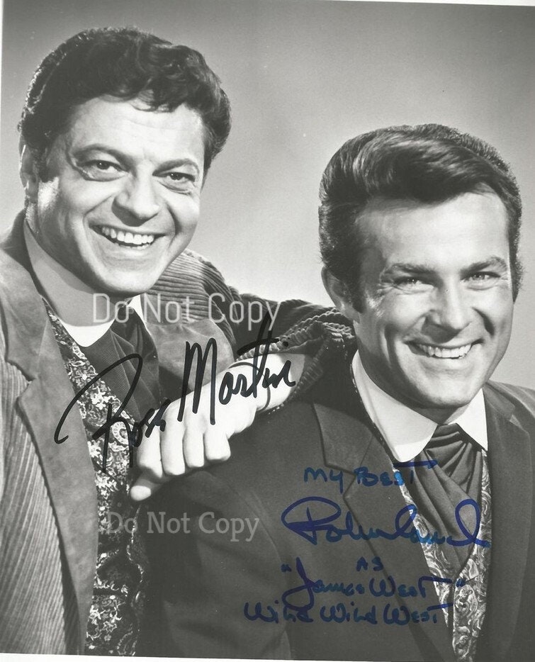 Robert Conrad & Ross Martin Signed Photo 8X10 Rp Autographed Picture ...