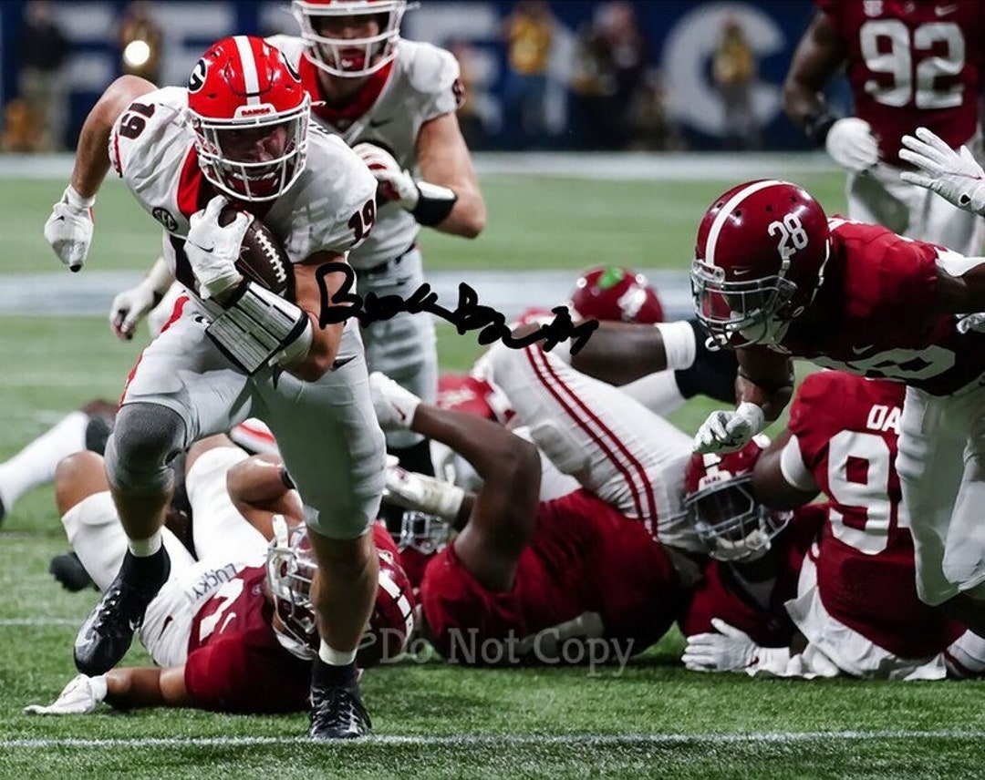 Brock Bowers Signed Photo 8X10 Rp Autographed Picture SEC Championship ...