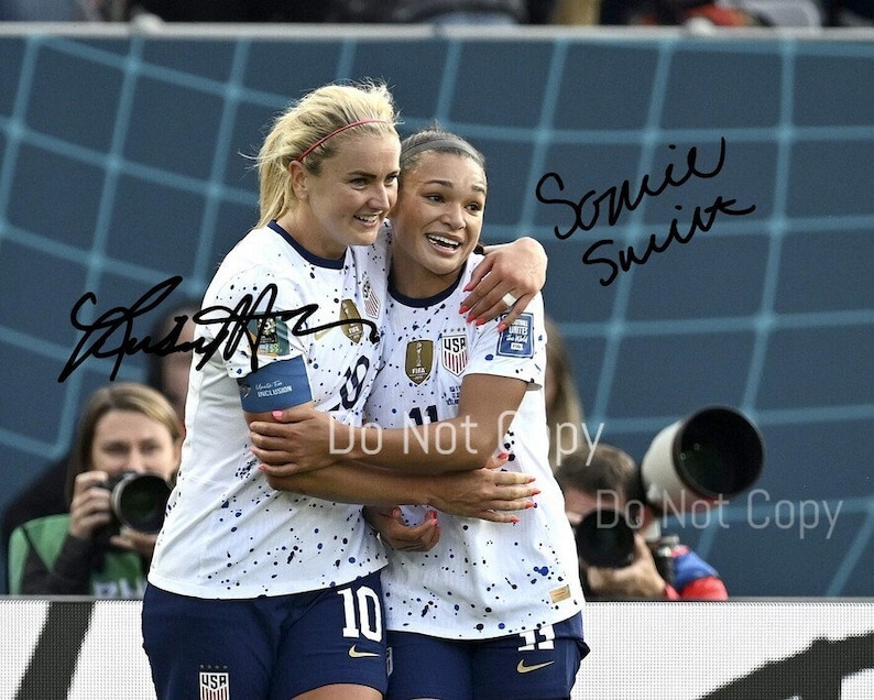 Lindsey Horan & Sophia Smith Signed Photo 8X10 Rp Autographed Picture ...