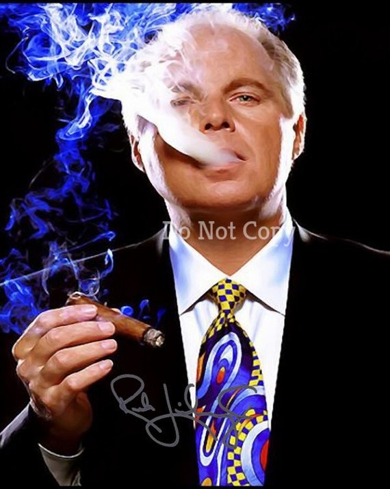 Rush Limbaugh Signed Photo 8X10 Rp Autographed Picture - Etsy
