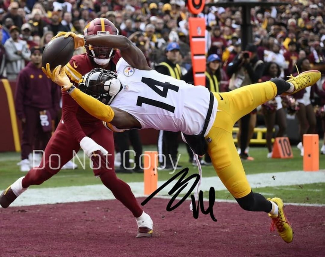 George Pickens Signed Photo 8X10 Rp Autographed Picture Pittsburgh ...