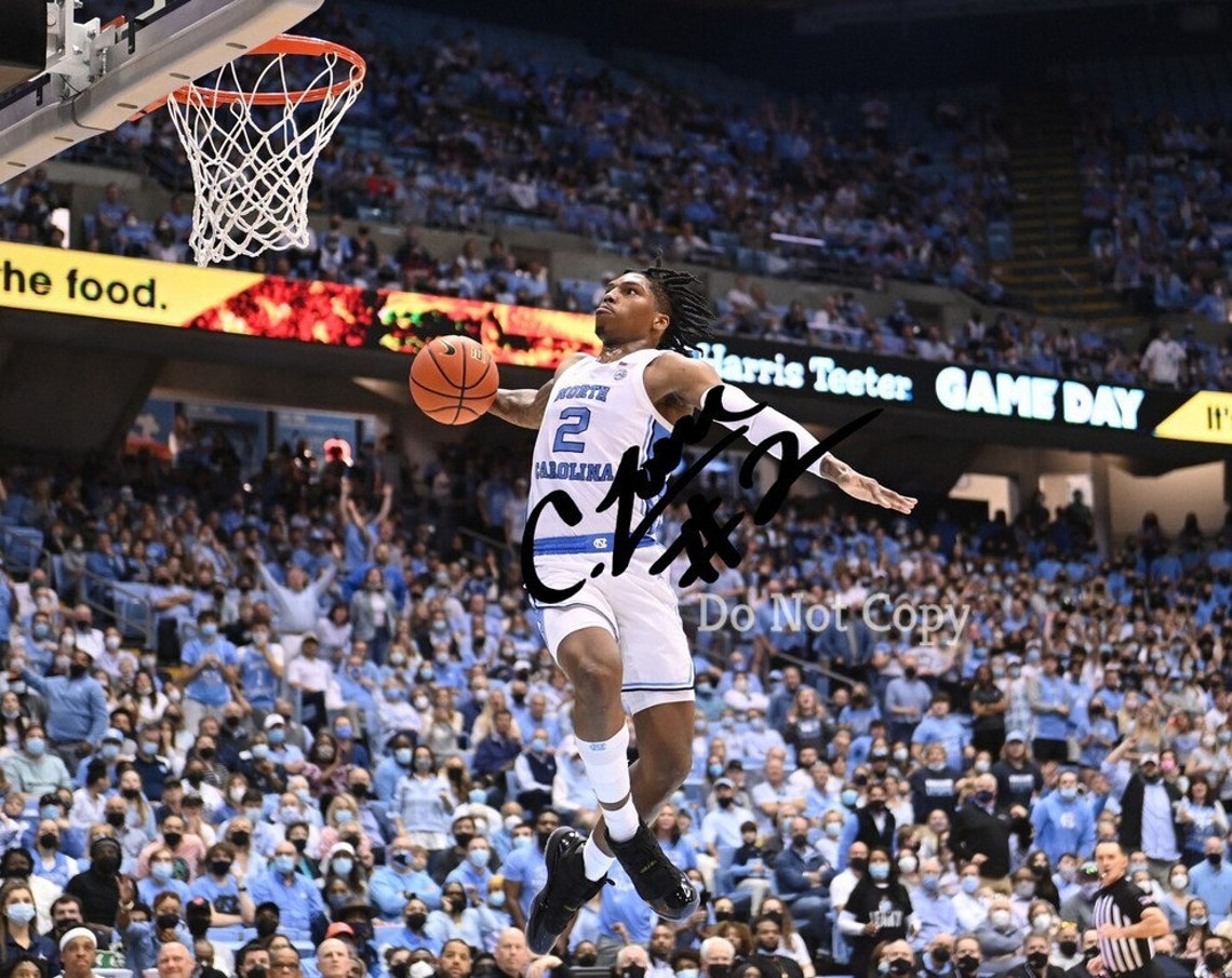 Caleb Love Signed Photo 8X10 Rp Autographed Picture UNC North Carolina ...
