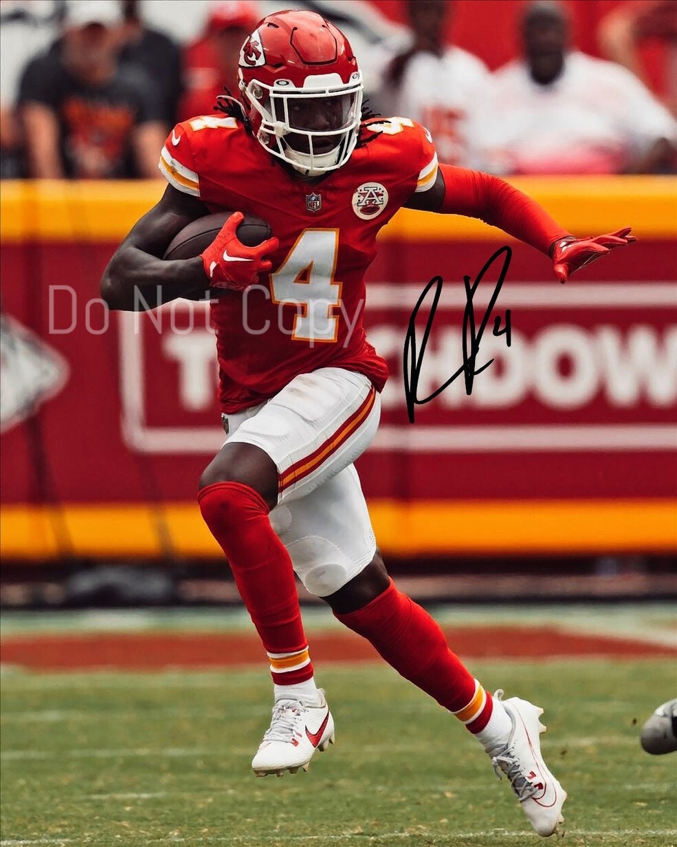 Rashee Rice Signed Photo 8X10 Rp Autographed Picture Kansas City Chiefs ...