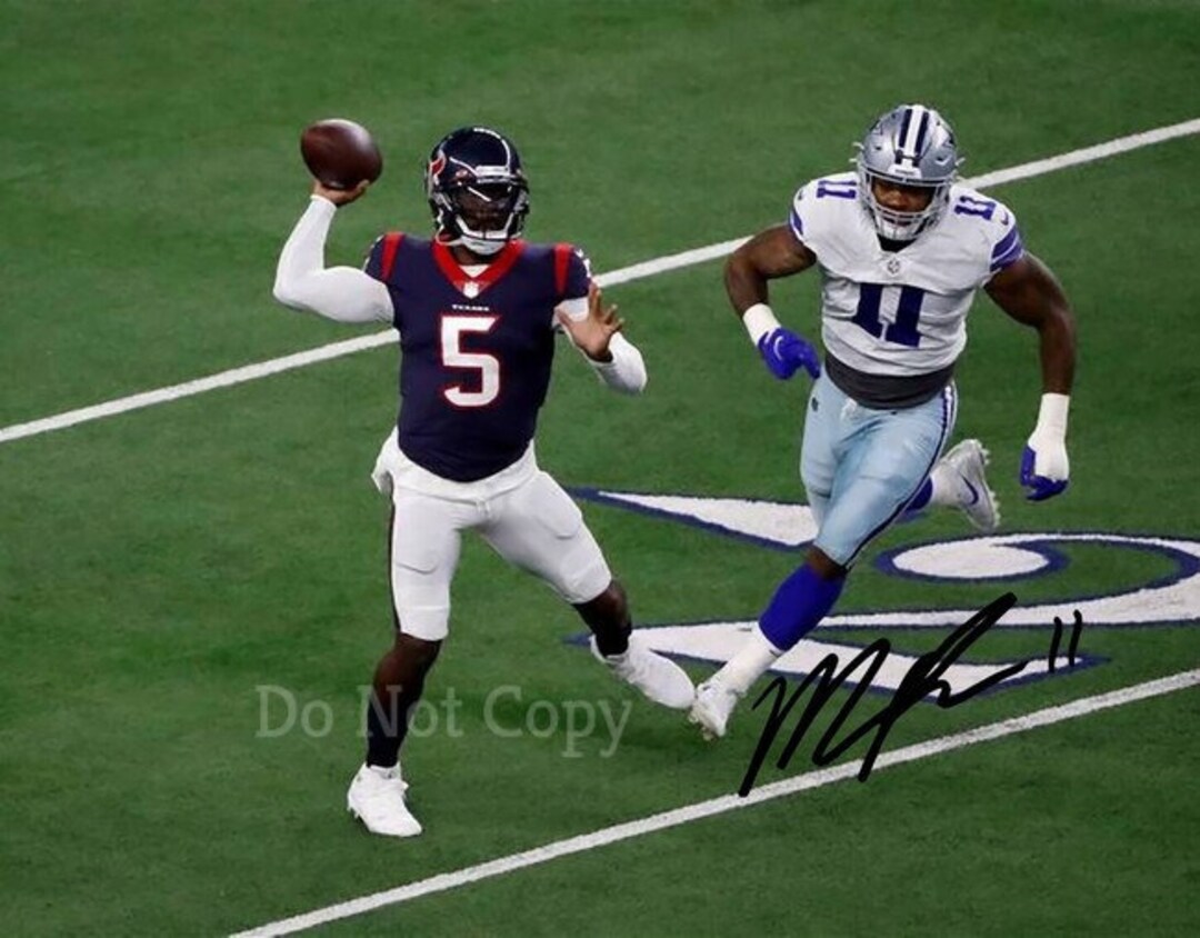 Micah Parsons Signed Photo 8X10 Rp Autographed Picture Dallas Cowboys ...