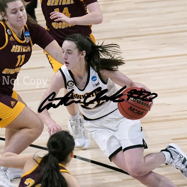 CAITLIN CLARK AUTOGRAPH - Etsy