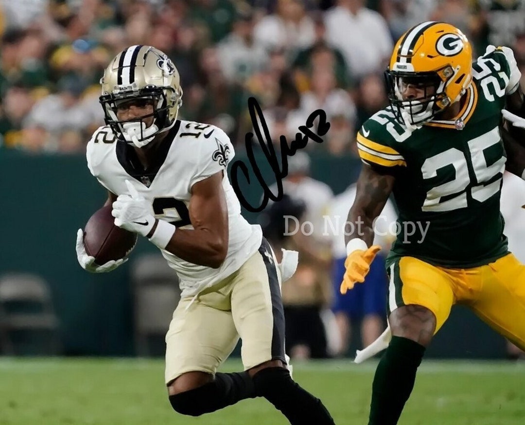 Chris Olave Signed Photo 8X10 Rp Autographed Picture New Orleans Saints ...