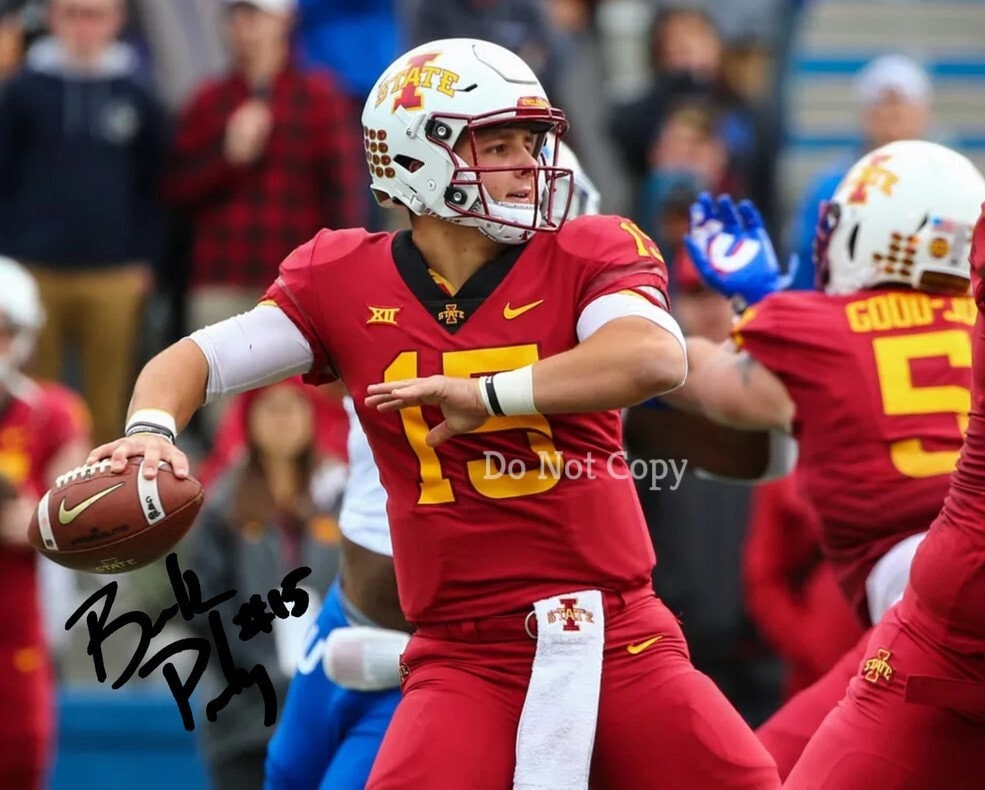 Brock Purdy Signed Photo 8x10 Rp Autographed * Iowa State Cyclones - Etsy