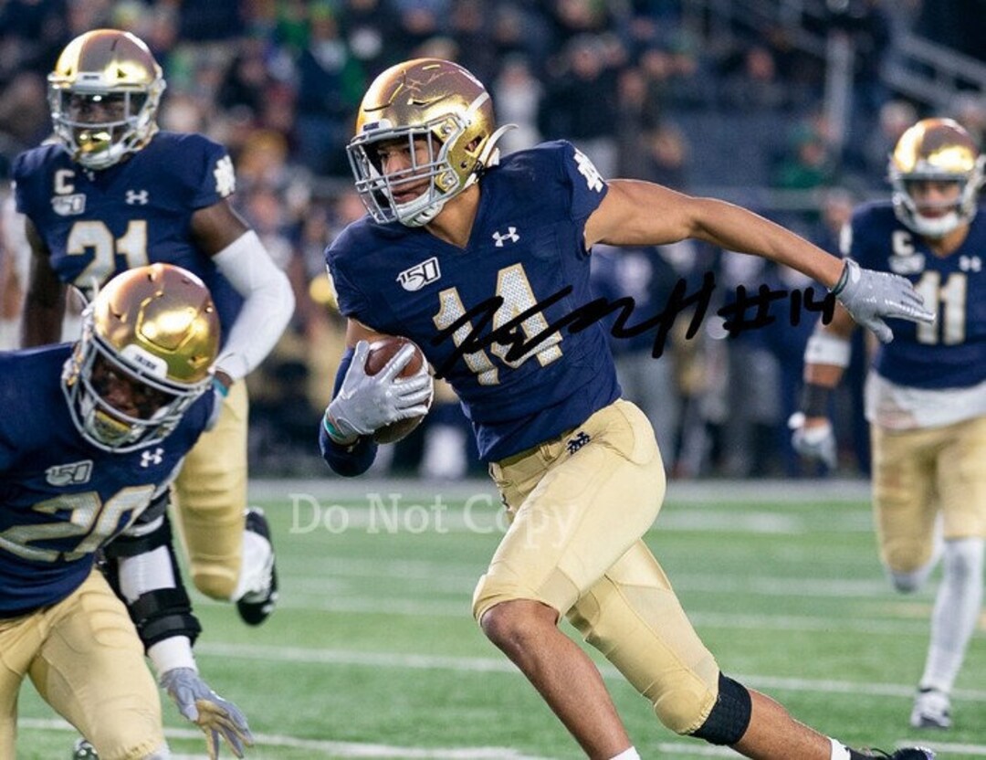 Kyle Hamilton Signed Photo 8X10 Rp Autographed Picture Notre Dame - Etsy