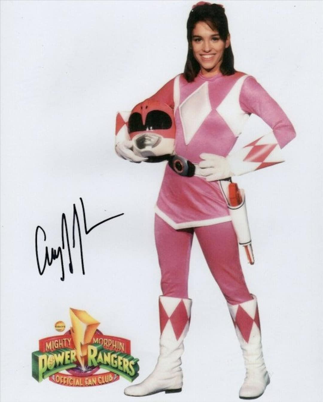 Amy Jo Johnson Power Rangers Signed Photo 8x10 Rp Autographed Kimberly ...