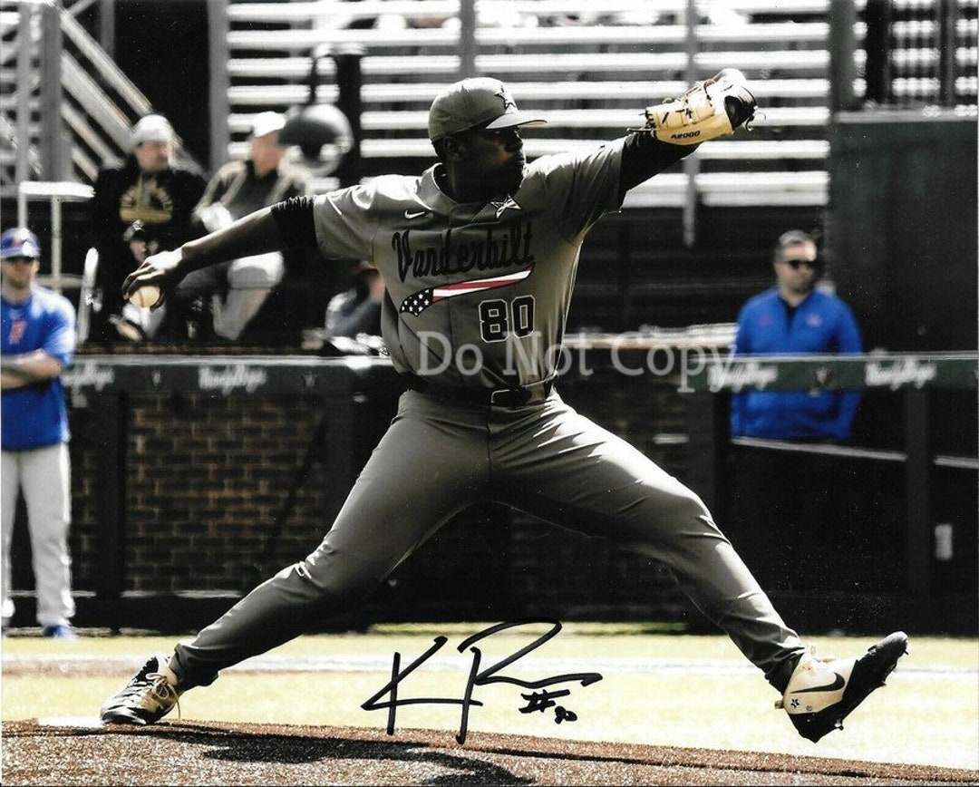 Kumar Rocker Signed Photo 8X10 Rp Autographed Picture Vanderbilt ...