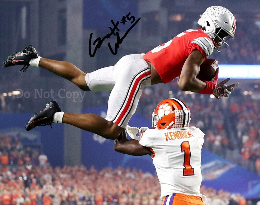 Garrett Wilson Signed Photo 8X10 Rp Autographed Picture Ohio State ...