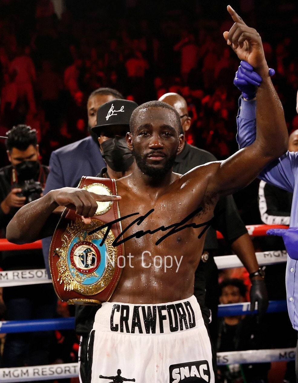 Terence Crawford Signed Photo 8X10 Rp Autographed Boxer - Etsy