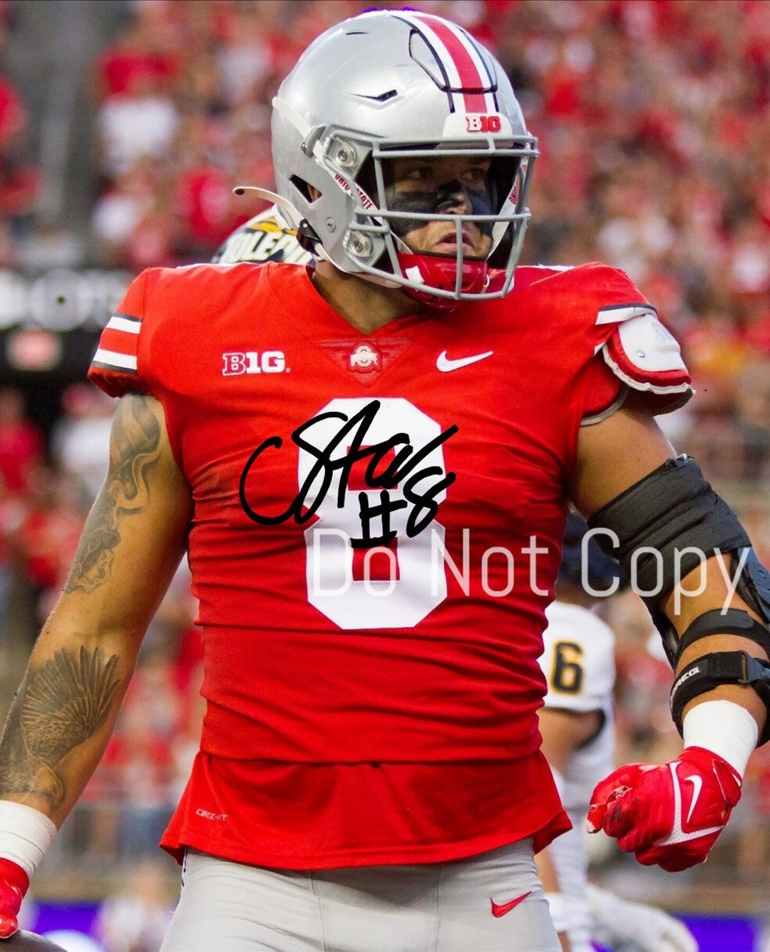 Cade Stover Signed Photo 8X10 Rp Autographed Picture Ohio State ...