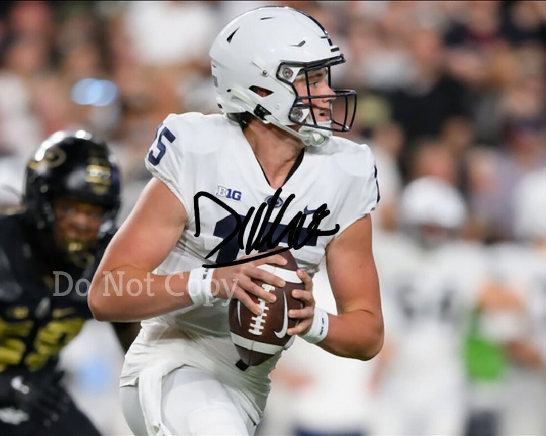Drew Allar Signed Photo 8X10 Rp Autographed Picture Penn State Football ...