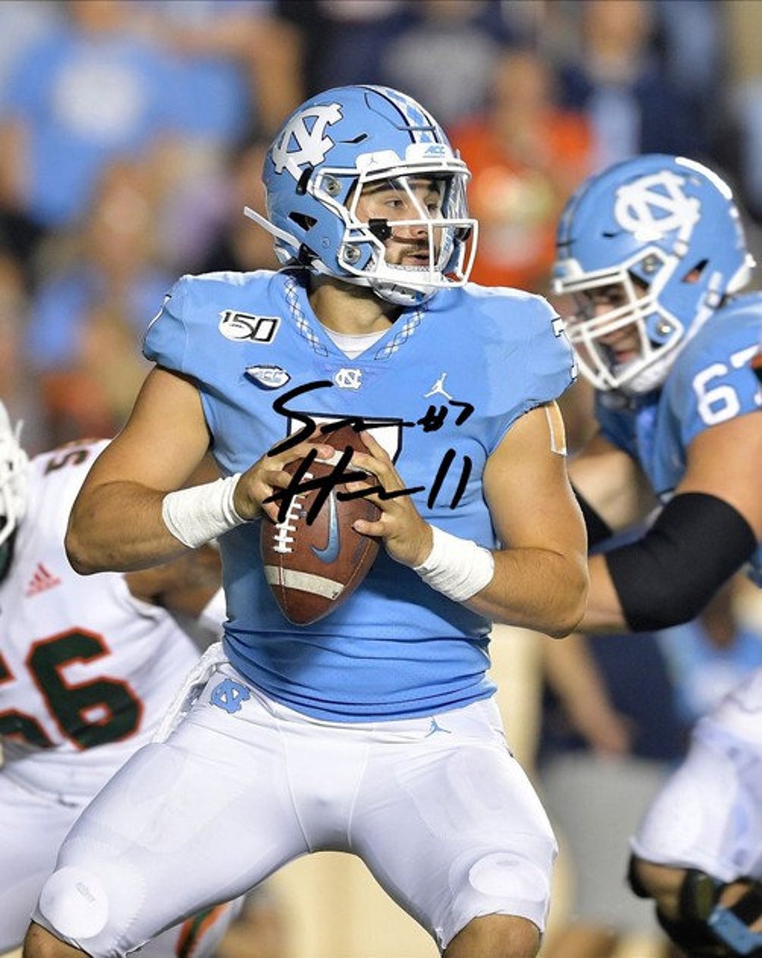 Sam Howell Signed Photo 8X10 Auto Autographed North Carolina Tarheels ...