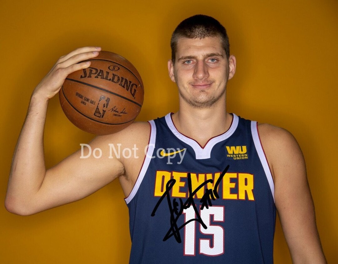 Nikola Jokic Signed Photo 8X10 Rp Autographed Picture * Denver Nuggets ...