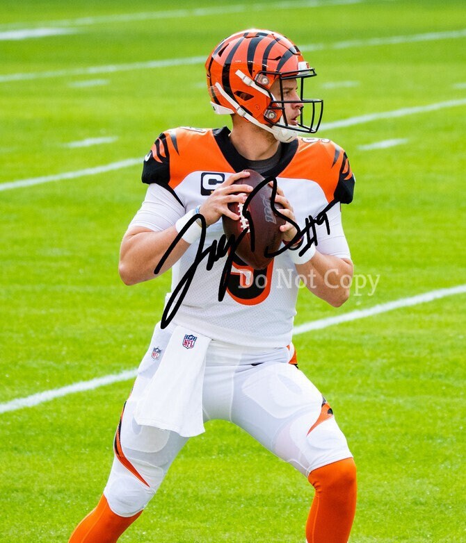 Joe Burrow Signed Photo 8X10 Rp Autographed Cincinnati Bengals - Etsy