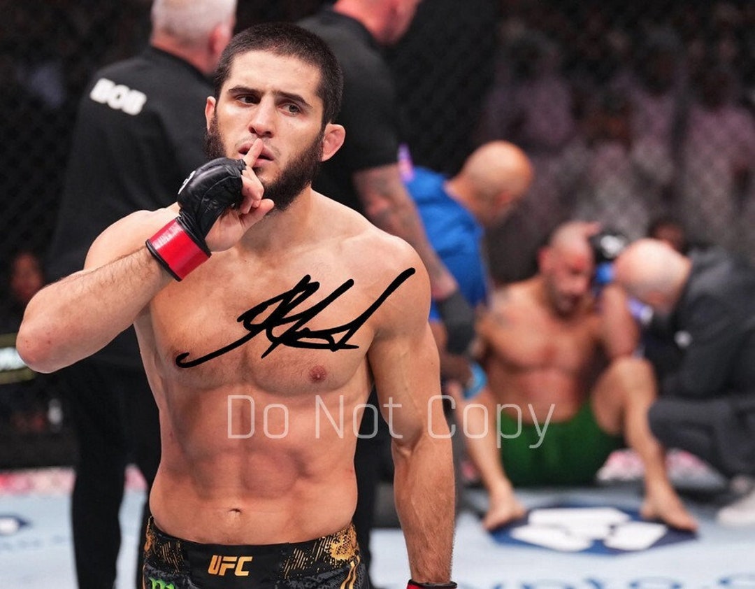 Islam Makhachev Signed Photo 8X10 Rp Autographed Picture UFC - Etsy