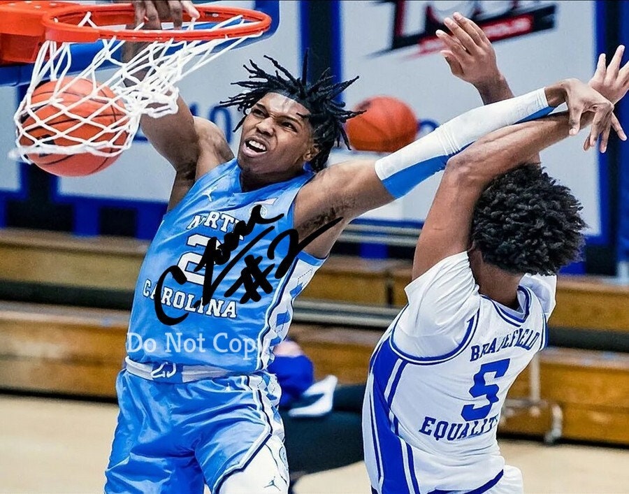 Caleb Love Signed Photo 8X10 Rp Autographed Picture UNC North Carolina ...