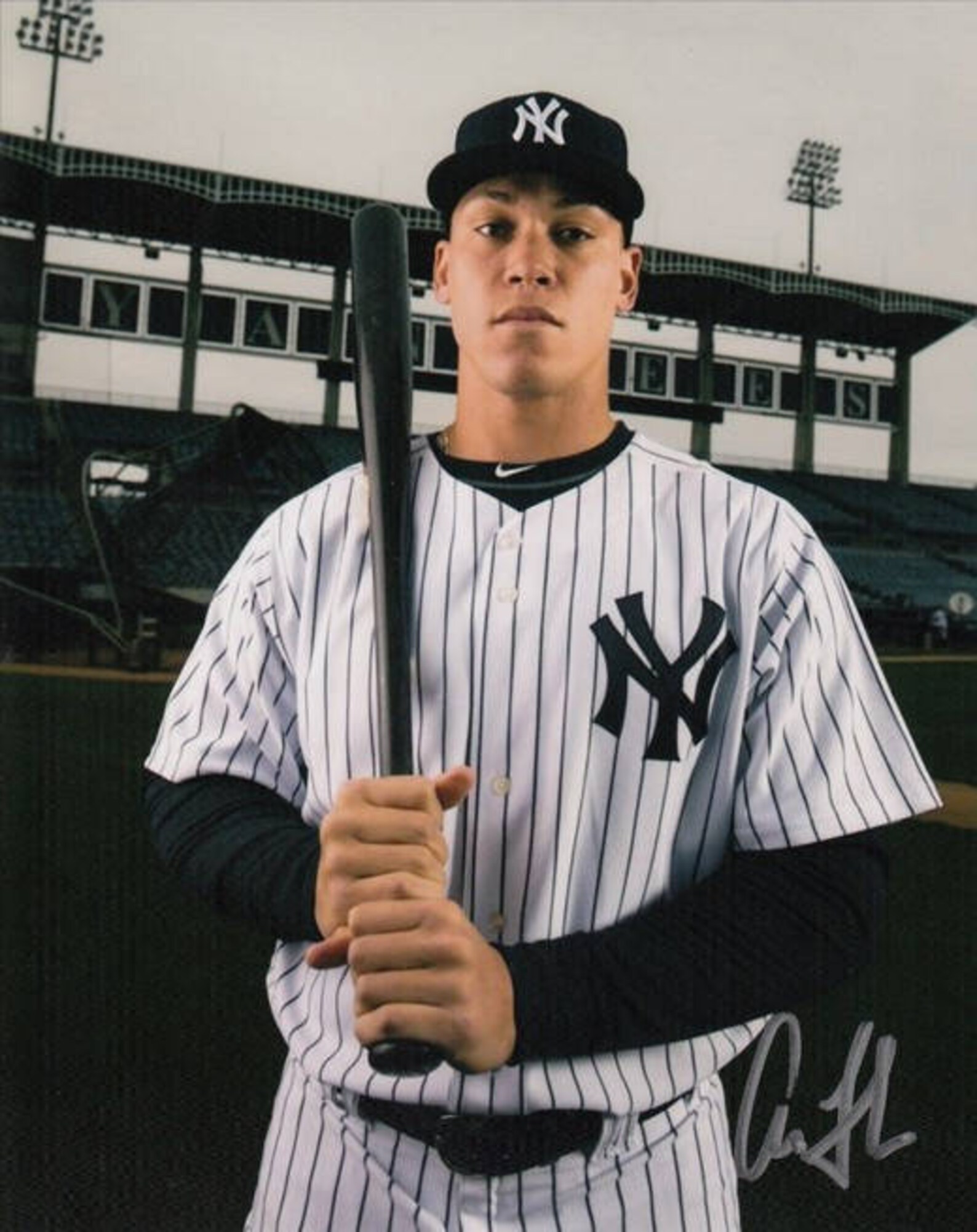 AARON JUDGE Signed Photo 8X10 Rp Autographed New York Yankees Baseball ...