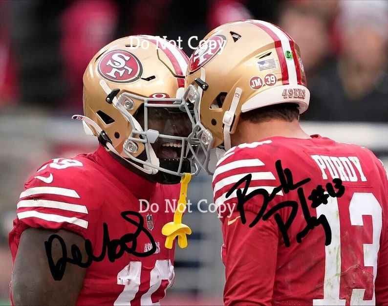 Brock Purdy & Deebo Samuel Signed Photo 8X10 Rp Autographed Picture San ...