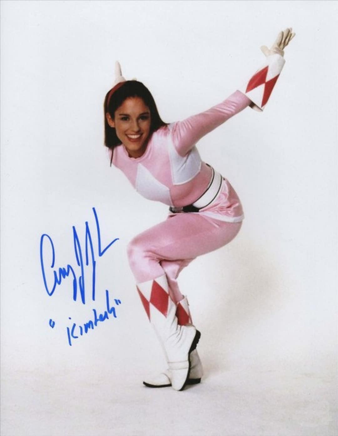 Amy Jo Johnson Signed Photo 8x10 Rp Autographed Kimberly Pink Power ...