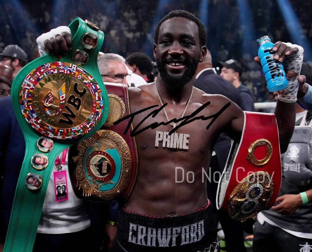 Terence Crawford Signed Photo 8x10 Rp Autographed Picture Boxing ...