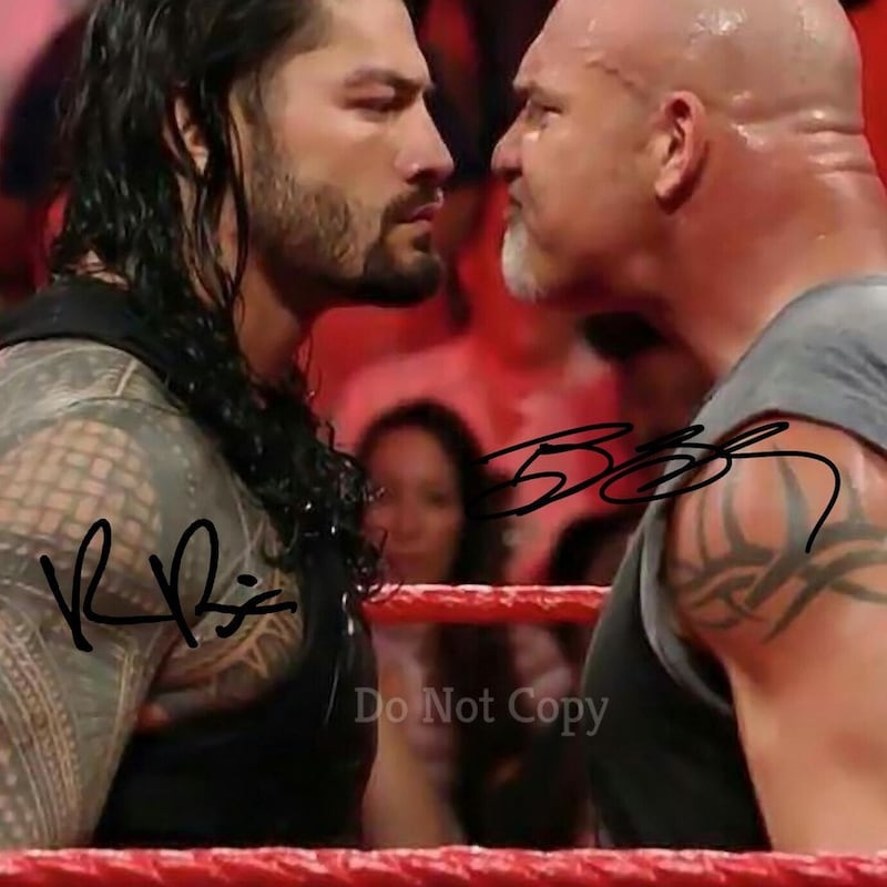 Roman Reigns Autograph - Etsy