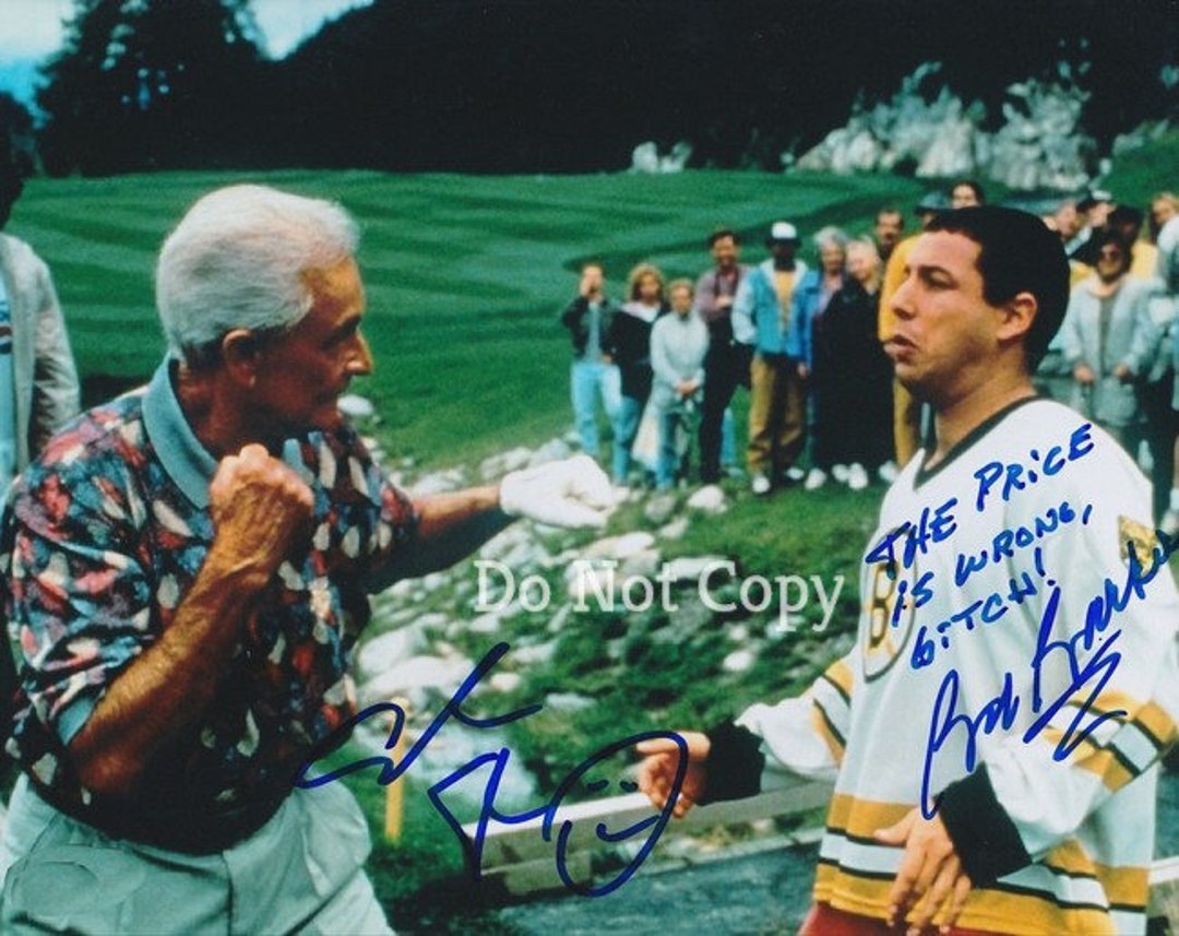Bob Barker & Adam Sandler Signed Photo 8X10 Rp Autographed Picture ...