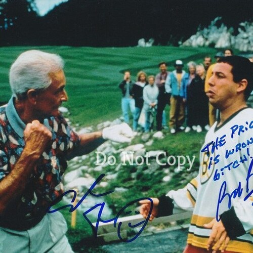 Bob Barker & Adam Sandler Signed Photo 8X10 Rp Autographed - Etsy