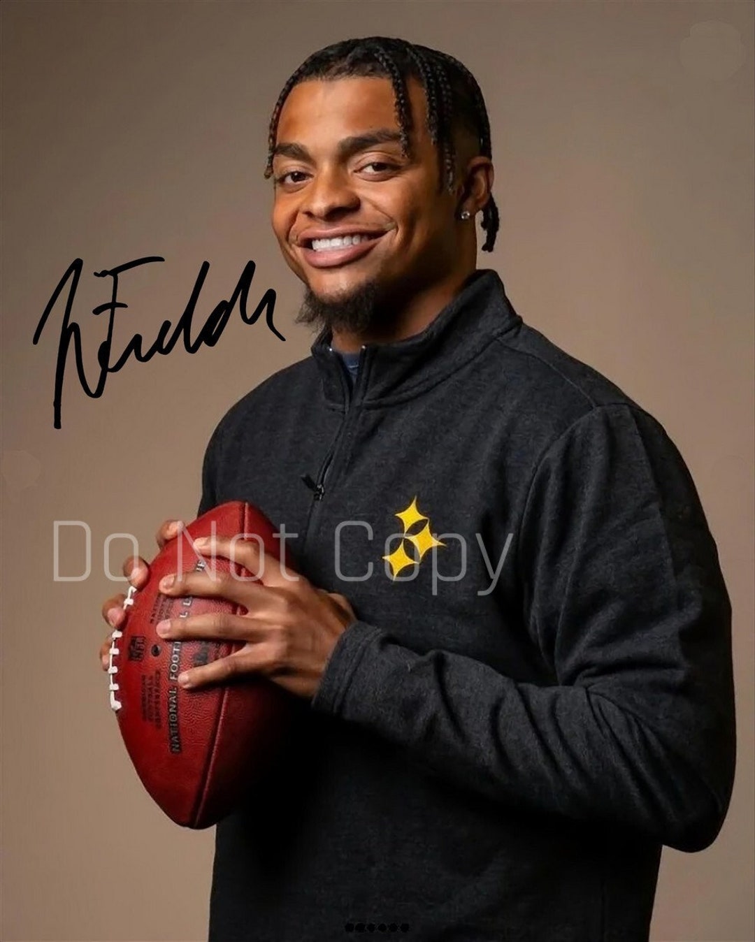 Justin Fields Signed Photo 8X10 Rp Autographed Picture Pittsburgh ...