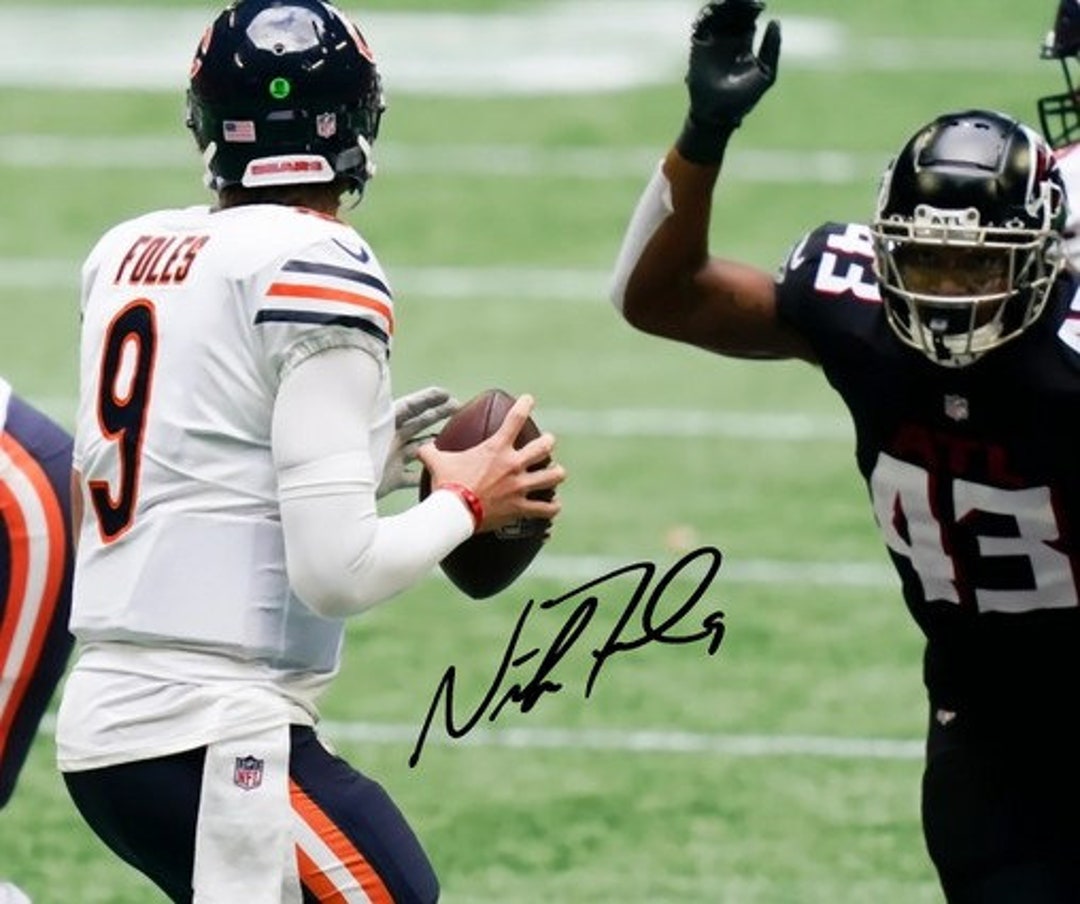 Nick Foles Signed Photo 8X10 Rp Auto Autographed Chicago Bears NFL - Etsy