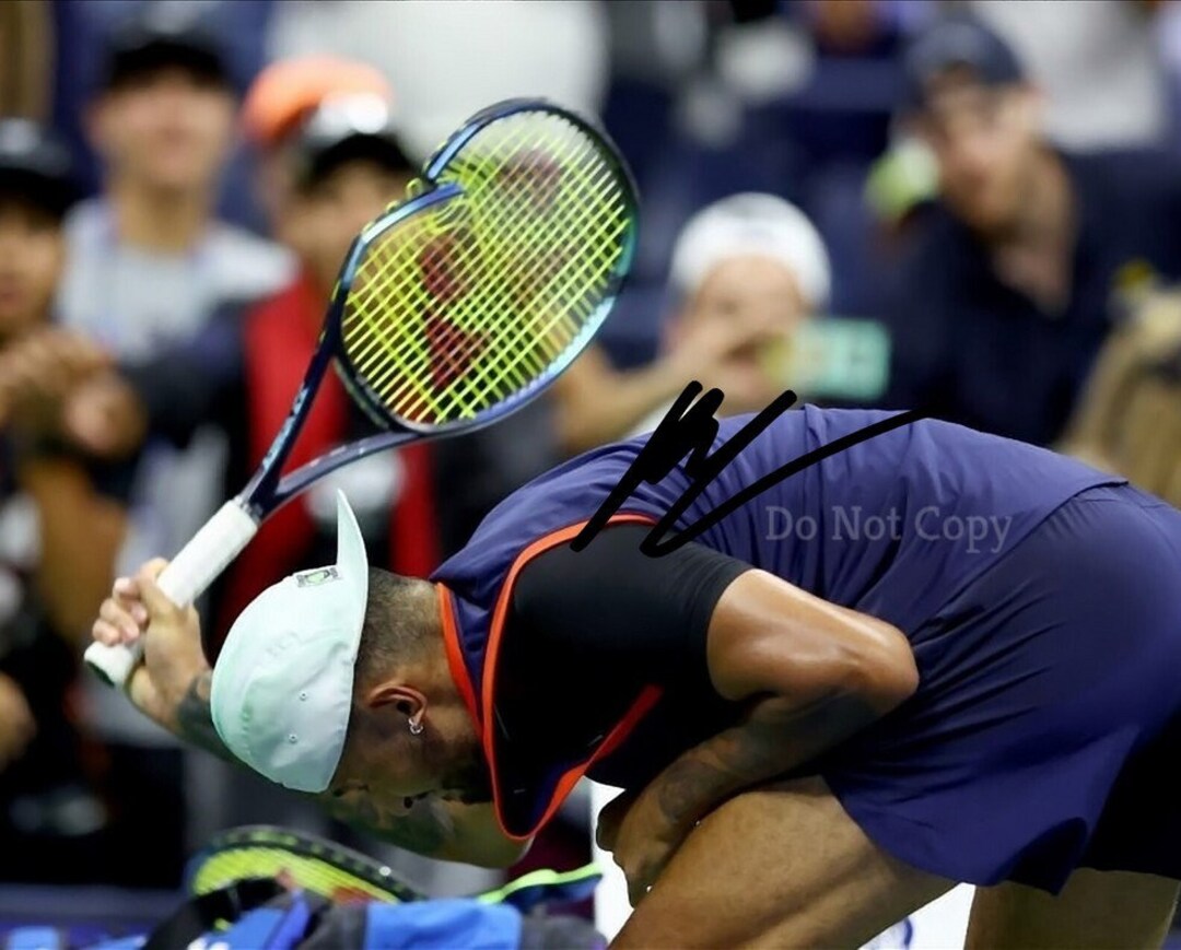 Nick Kyrgios Signed Photo 8X10 Rp Autographed Picture Tennis Pro * - Etsy