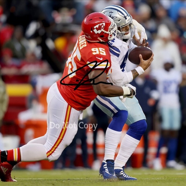 Chris Jones Kansas City Chiefs - Etsy