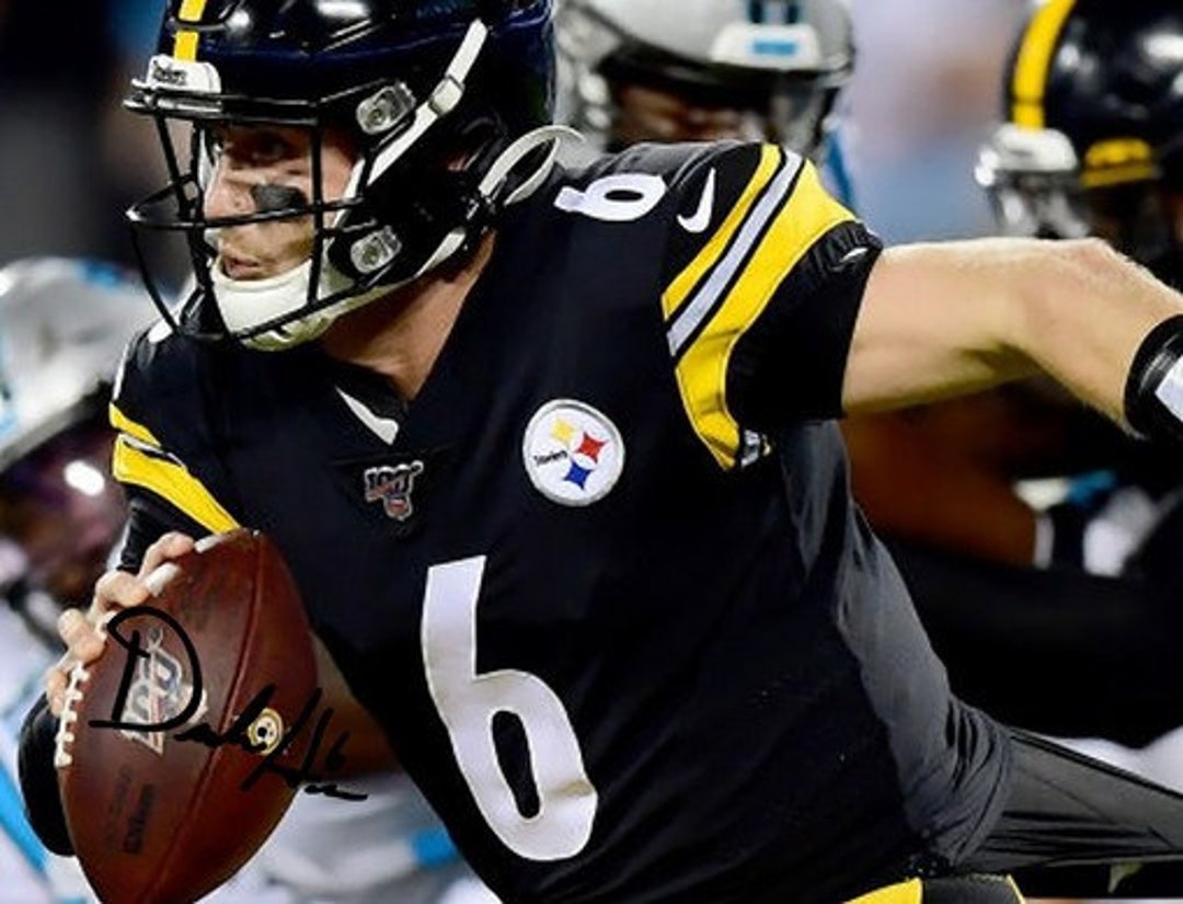 Devlin Hodges Signed Photo 8x10 Rp Autographed " Duck " Pittsburgh ...