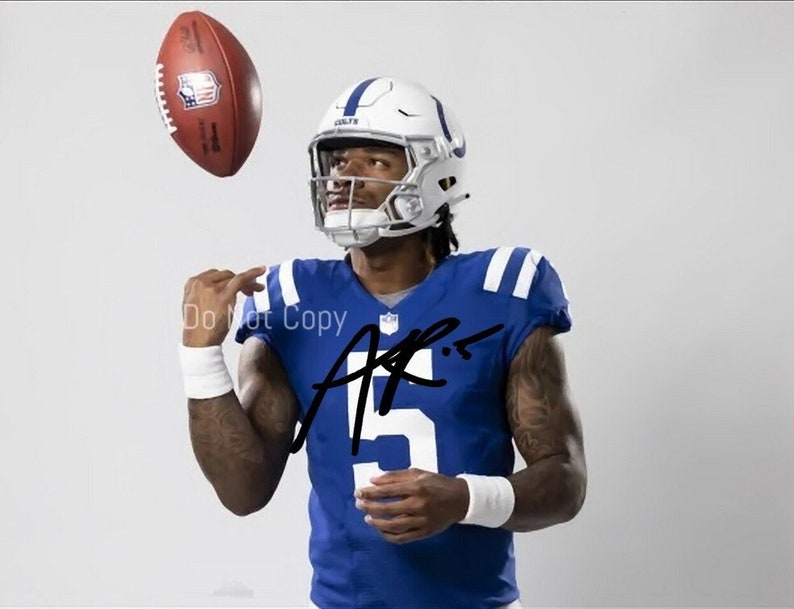 Anthony Richardson Signed Photo 8X10 Rp Autographed Picture ...